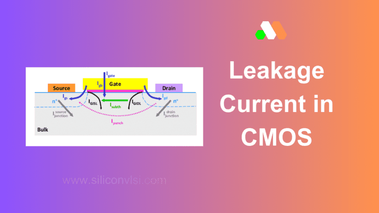 Leakage Current in CMOS - Siliconvlsi