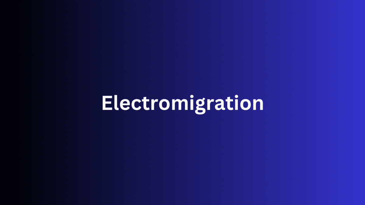 Electromigration: Understanding and Mitigation - Siliconvlsi