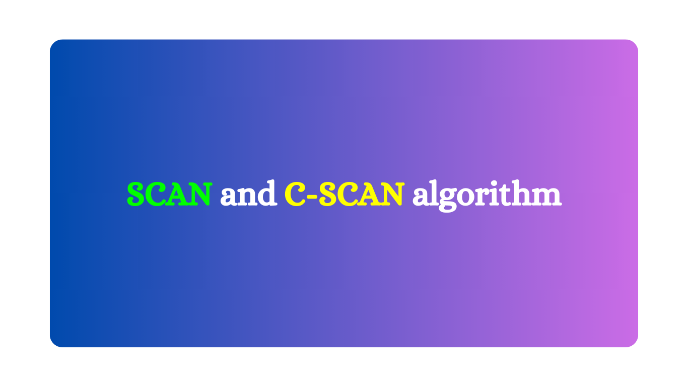 Scan And C Scan Algorithm Siliconvlsi